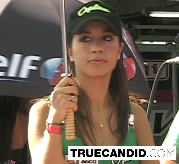 Young race model in the tightest spandex - Broken Links - TrueCandid